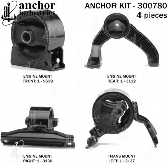 Semi Truck Motor Mounts & Mounting Hardware - Brackets, Bolts | TRUCKiD ...