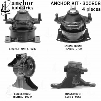 Semi Truck Motor Mounts & Mounting Hardware - Brackets, Bolts | TRUCKiD ...