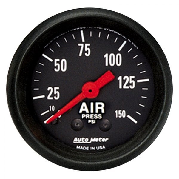 Autometer Install Auto Meter 2604 Z-Series Mechanical - 0-100 PSI, 2-1/ ...