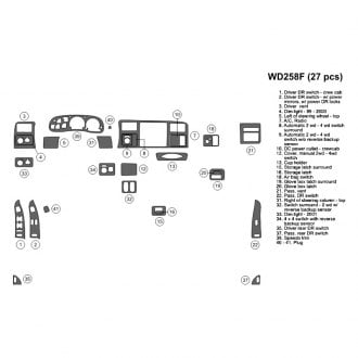 Semi Truck Dash Kits - Wood, Carbon Fiber, Aluminum | TRUCKiD