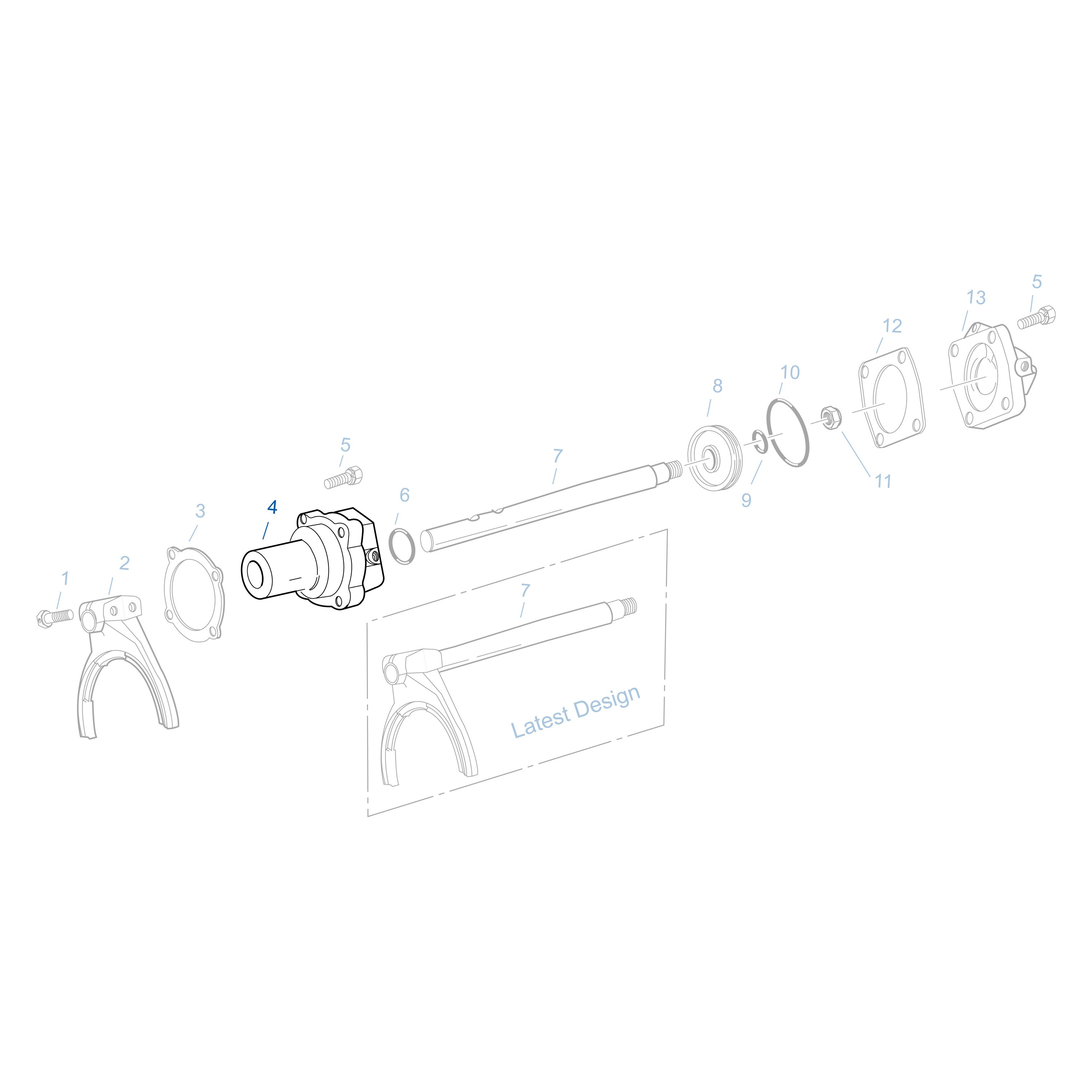 Fuller® 16778 - Auxiliary Cylinder - TRUCKiD.com