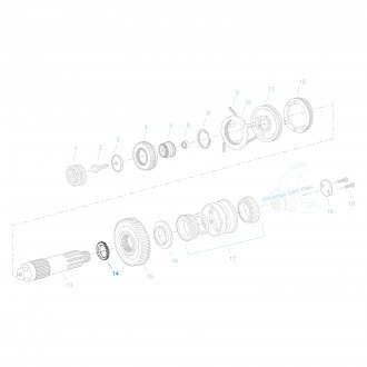 Hino SG Transmission Bearings - TRUCKiD.com