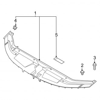2025 Hyundai Santa Cruz Radiator Support Covers | TRUCKiD
