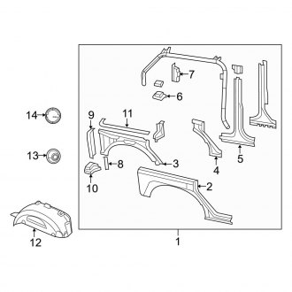 2010 Jeep Wrangler Quarter Panels | TRUCKiD