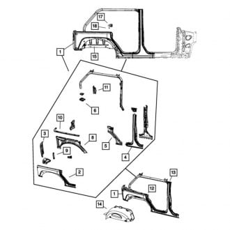 2010 Jeep Wrangler Quarter Panels | TRUCKiD