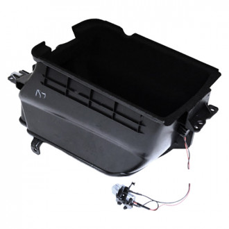 Semi Truck Center Console Storage Compartment | TRUCKiD