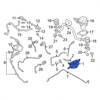 Porsche Semi Truck Vapor Canisters & Components | TRUCKiD