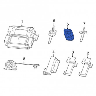 Ram 5500 Keyless Entry & Remotes | Responders, Key Fobs, Transmitters ...
