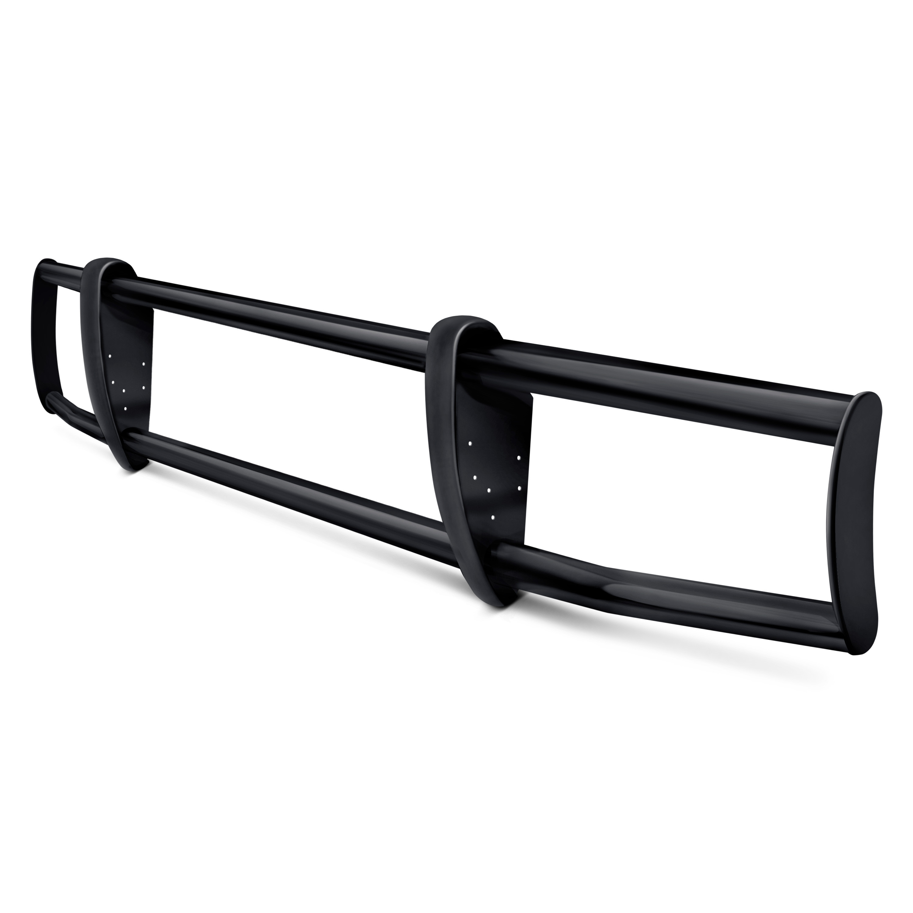 Retrac Mirrors® 207770 - MileStone™ Black Bumper Guard - TRUCKiD.com