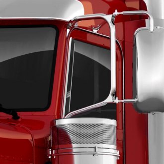 Semi Truck Wind Deflectors | Rain Guards | Window Visors - TRUCKiD.com