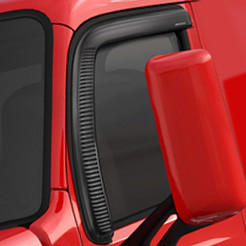 Semi Truck Wind Deflectors | Rain Guards | Window Visors - TRUCKiD.com