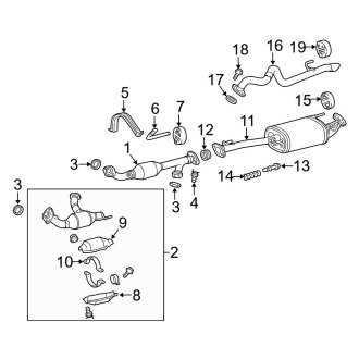 2022 Toyota 4Runner OEM Exhaust Parts | TRUCKiD